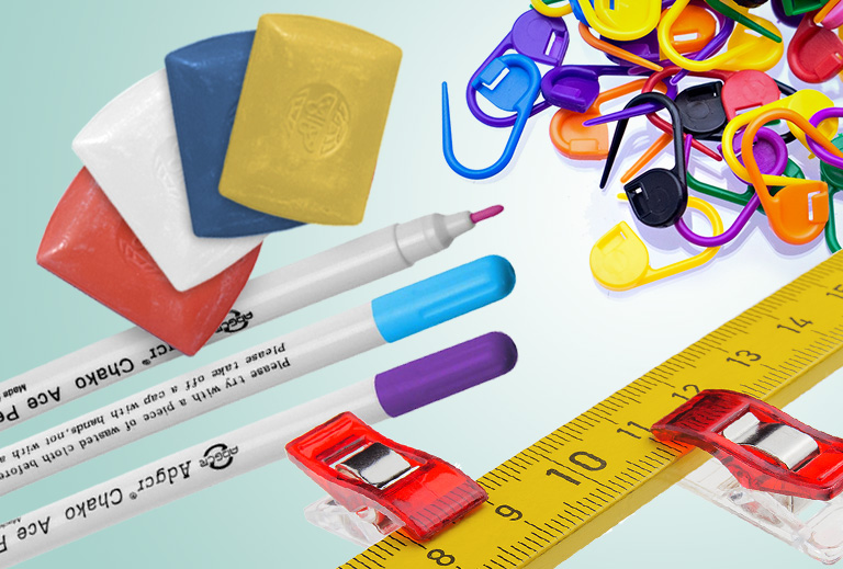 Messen & Markieren – Faden & Nadel